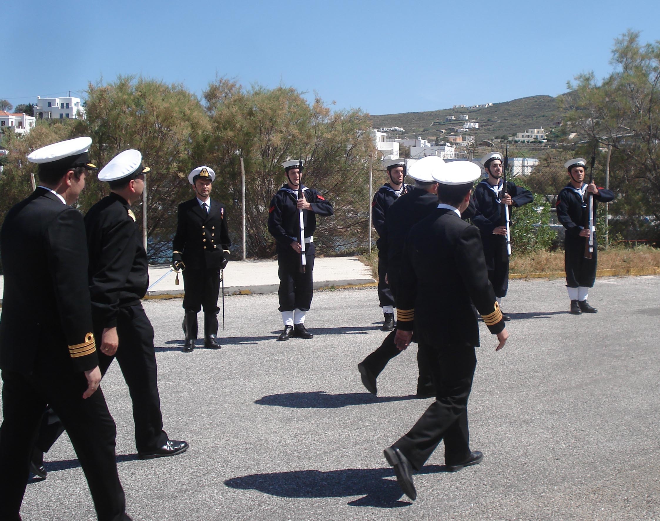 Επίσκεψη Αρχηγού ΓΕΝ στις Nήσους Κω, Λέρο και Σύρο - Πολεμικό Ναυτικό ...