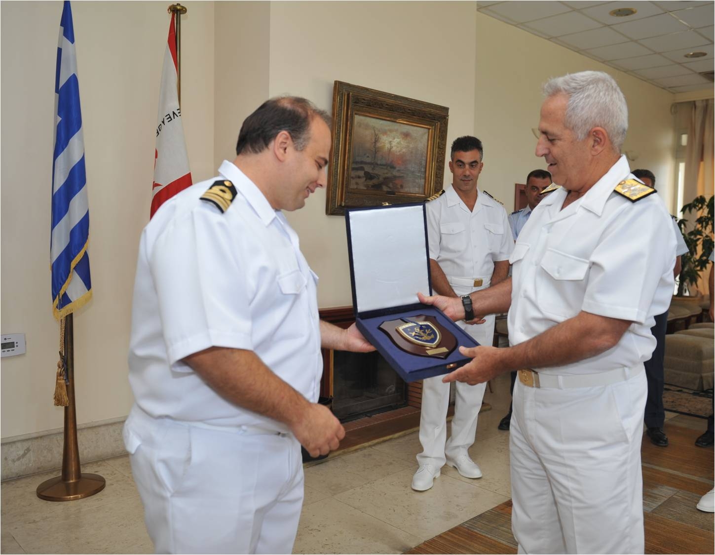 Παράδοση Παραλαβή καθηκόντων Εκπροσώπου Τύπου ΓΕΝ - Πολεμικό Ναυτικό ...