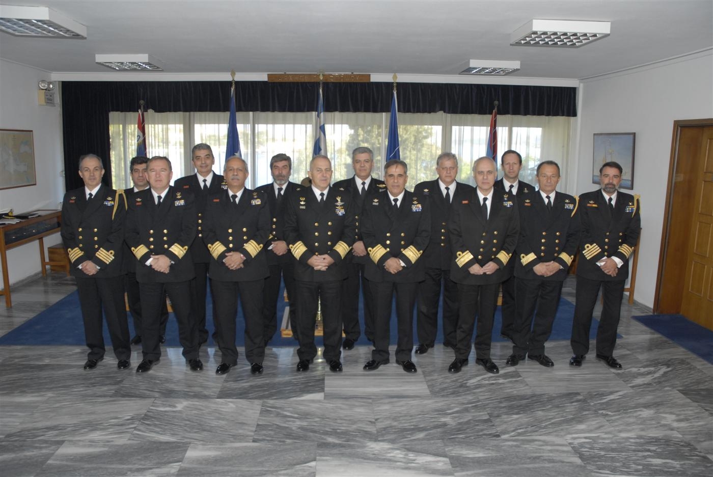 Επίσκεψη του Αρχηγού ΓΕΝ στo Αρχηγείο Στόλου και στο Ναύσταθμο ...