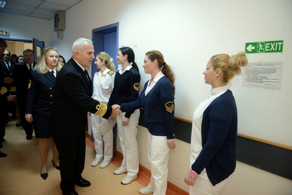 Επίσκεψη Αρχηγού ΓΕΝ στο ΝΝΑ - Πολεμικό Ναυτικό - Επίσημη Ιστοσελίδα