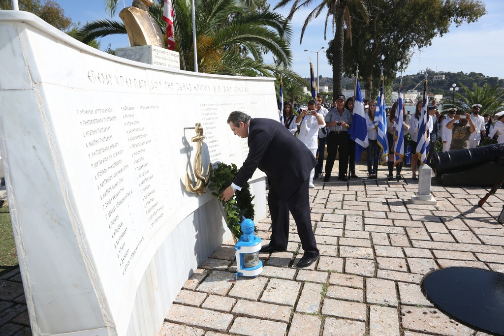 Τελετή 72ης Επετείου από τη Βύθιση του Α/Τ ΒΑΣΙΛΙΣΣΑ ΟΛΓΑ και των ...