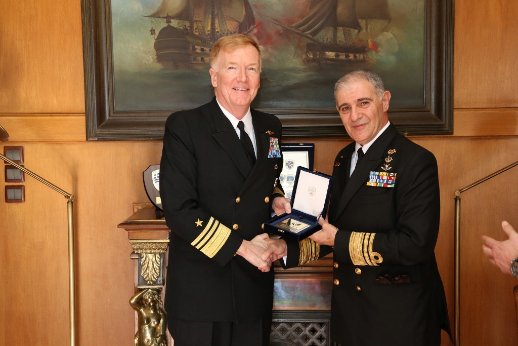 Commander, 6th Fleet of the United States Navy, Official Call to Greece ...