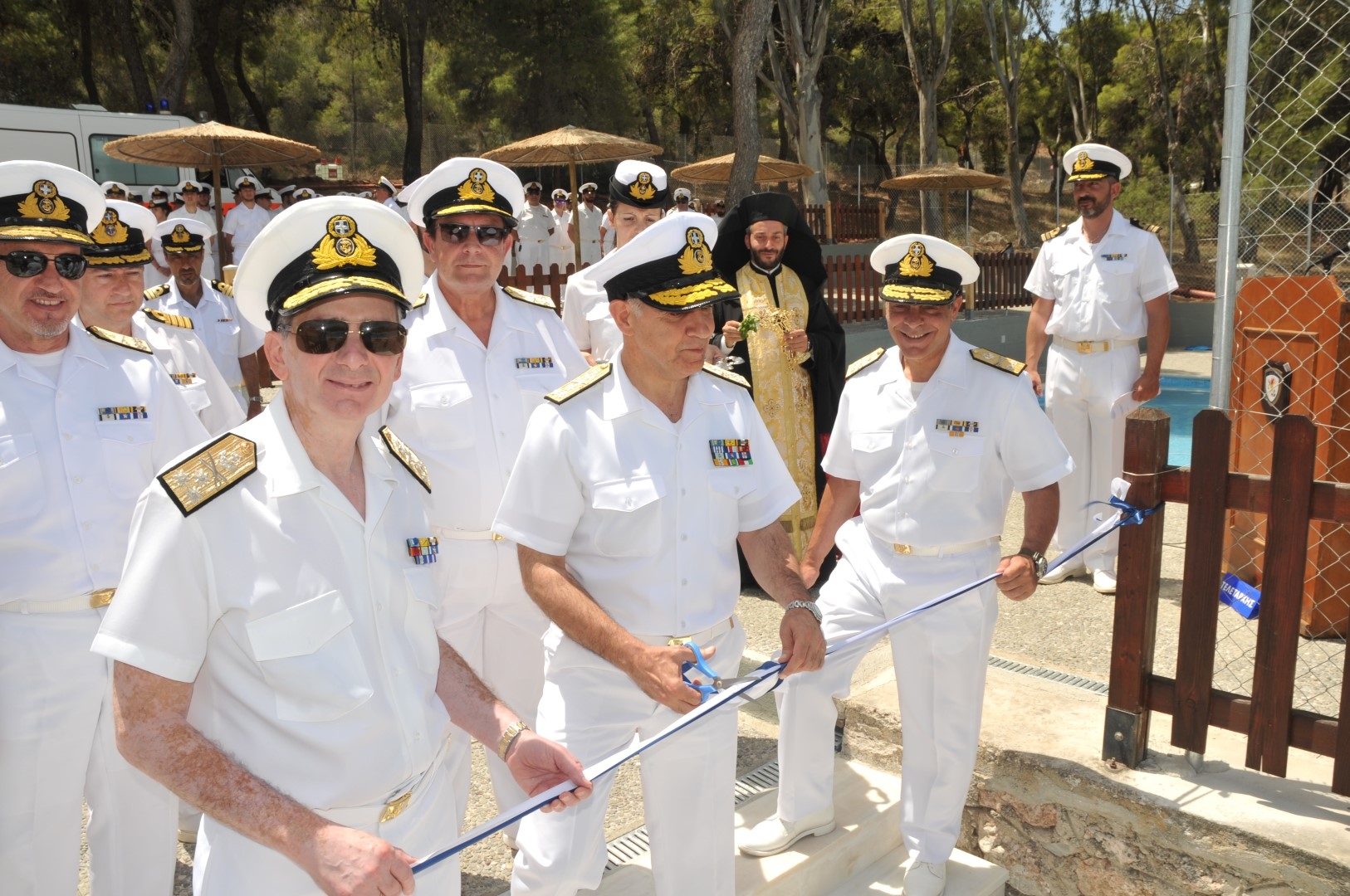 Εγκαίνια Αναβαθμισμένων Κοινόχρηστων Υποδομών Μέριμνας Ναυτικής Βάσης ...