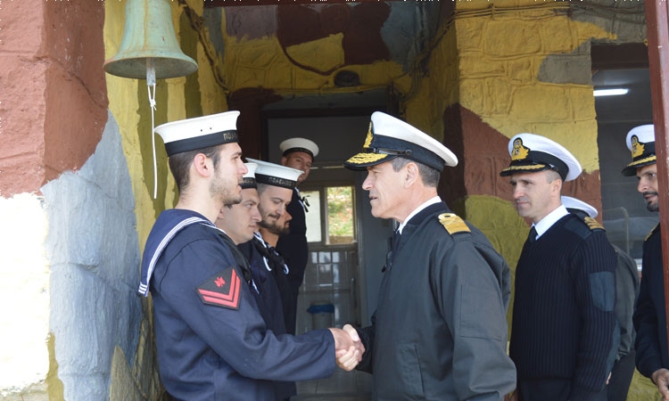 Επίσκεψη Αρχηγού Στόλου στην Λήμνο - Πολεμικό Ναυτικό - Επίσημη Ιστοσελίδα