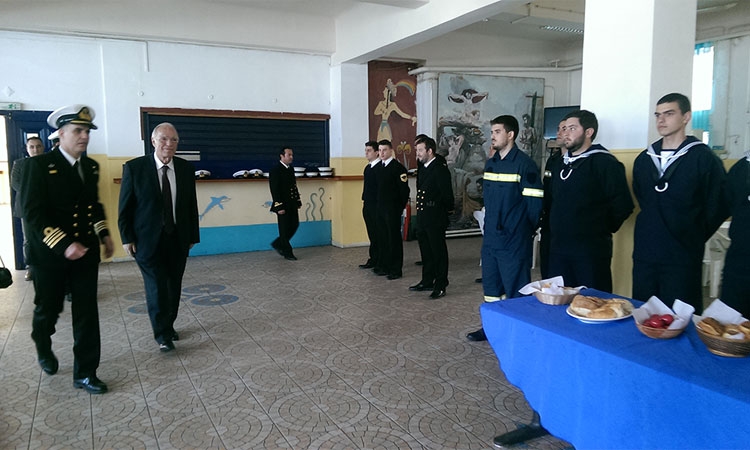 Επίσκεψη Προέδρου Ένωσης Κεντρώων στη Ναυτική Βάση Κανελλόπουλος ...