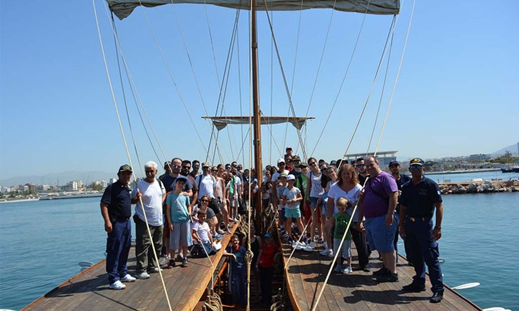 Επιτυχημένος ο πρώτος πλους της Τριήρους "ΟΛΥΜΠΙΑΣ" για το 2017 ...
