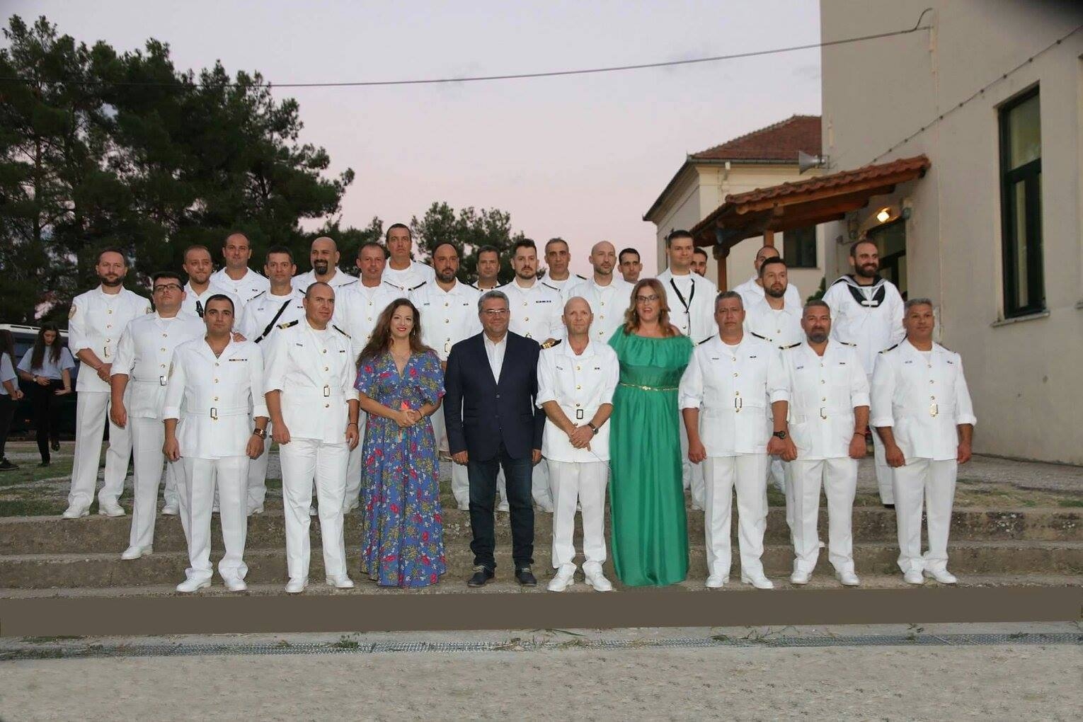 Φωτογραφίες της μπάντας του Πολεμικού Ναυτικού κατά τη συμμετοχή της ...