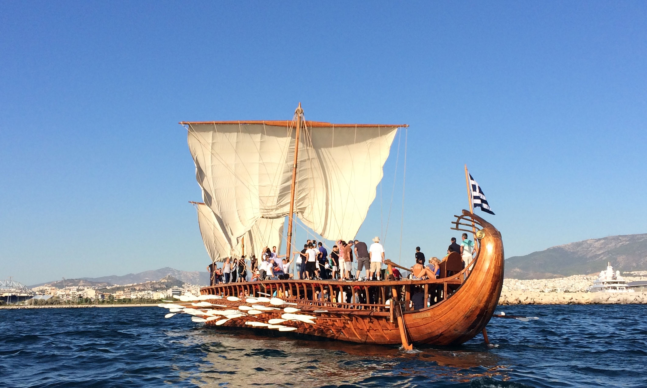 Αυλαία για τους Πλόες της Τριήρους «ΟΛΥΜΠΙΑΣ» - Πολεμικό Ναυτικό ...