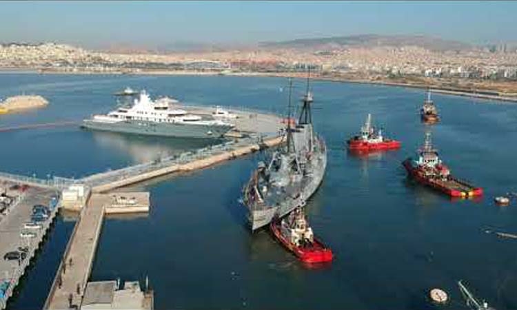 Βίντεο από τον Απόπλου του Θ/Κ "Γ. ΑΒΕΡΩΦ" στη Θεσσαλονίκη την 05 ...