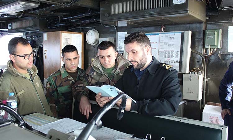 ΦΩΤΟΓΡΑΦΙΕΣ ΑΠΟ ΤΗΝ ΕΚΠΑΙΔΕΥΣΗ ΠΡΟΣΩΠΙΚΟΥ ΛΙΒΑΝΕΖΙΚΟΥ ΝΑΥΤΙΚΟΥ ΕΠΙ ΤΗΣ ...