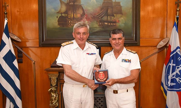 Επίσημη Επίσκεψη Αρχηγού του Ναυτικού της Μεγάλης Βρετανίας στην Ελλάδα ...