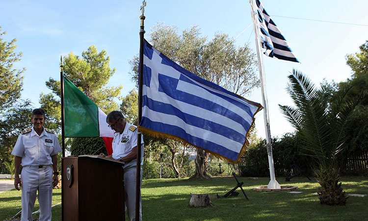 ΕΠΙΣΚΕΨΗ ΑΡΧΗΓΟΥ ΣΤΟΛΟΥ ΙΤΑΛΙΑΣ ΣΤΟ ΑΡΧΗΓΕΙΟ ΣΤΟΛΟΥ - Πολεμικό Ναυτικό ...