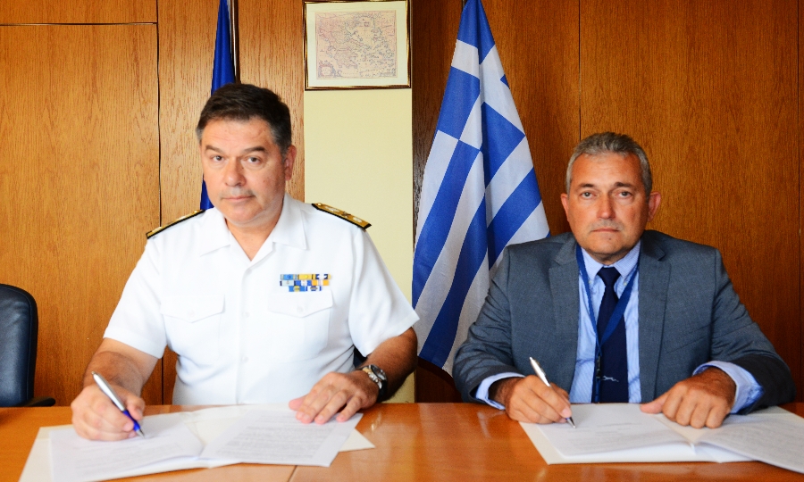 Υπογραφή Μνημονίου Συνεργασίας Πολεμικού Ναυτικού και Εταιρείας Planet ...