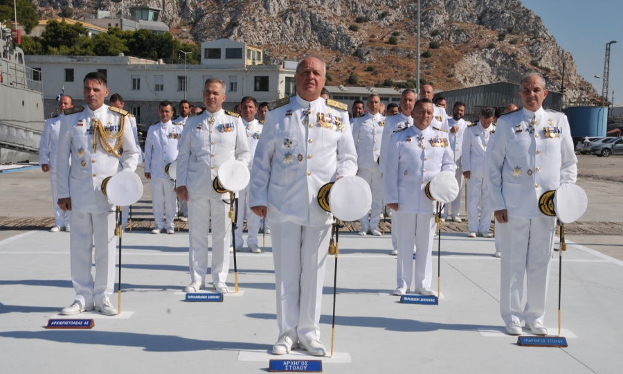 Τελετή Παράδοσης - Παραλαβής Καθηκόντων Διοικητού Διοίκησης Πλοίων ...