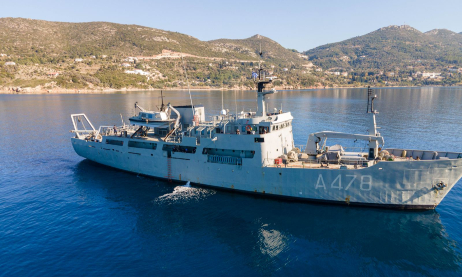 Συνεργασία Υδρογραφικής Υπηρεσίας του ΠΝ με το Τμήμα Γεωλογίας και ...