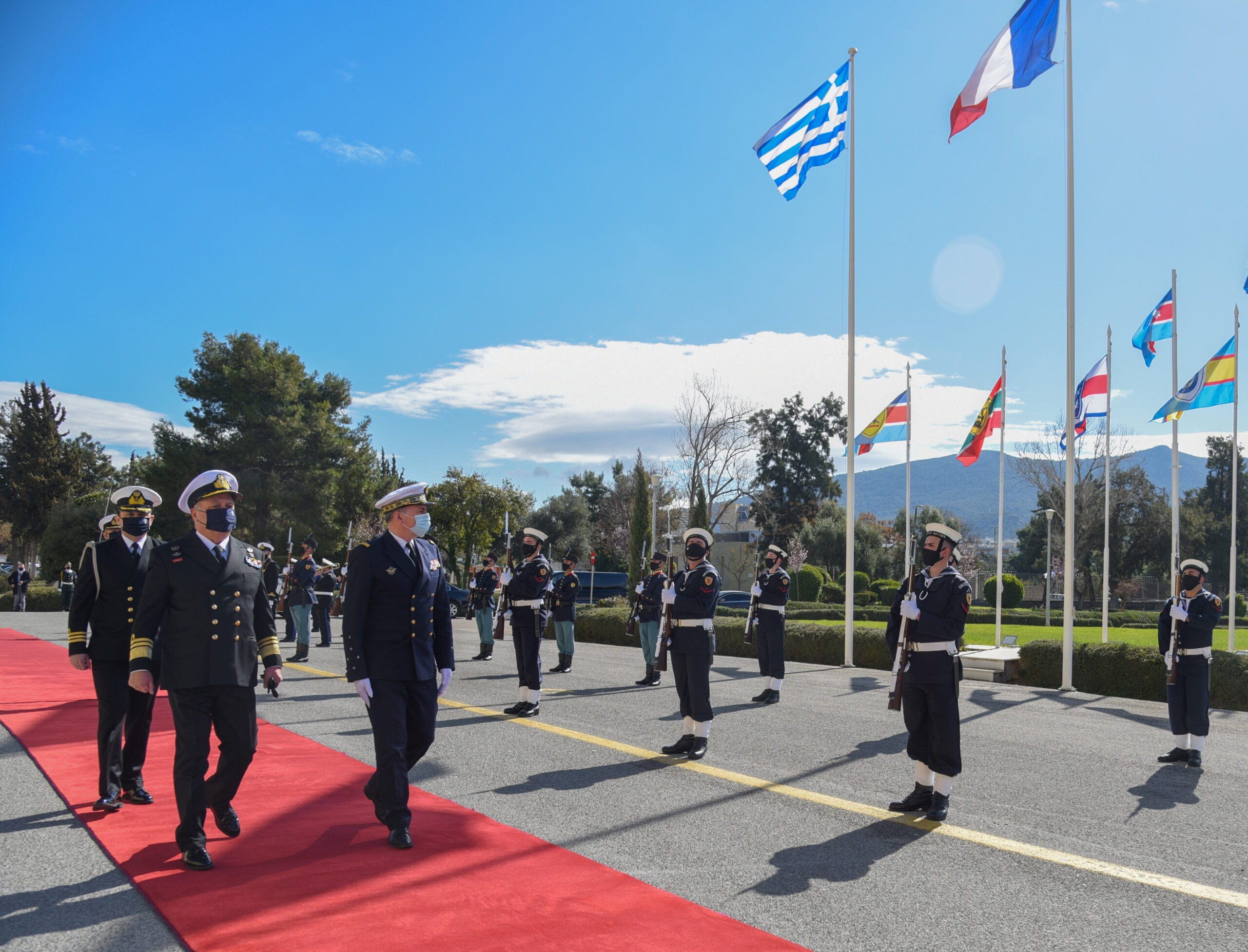 Official Visit of the Chief of the Naval Staff of the French Navy ...