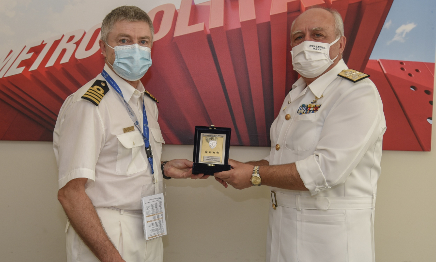 Meeting of the Chief of the Hellenic Navy General Staff with the ...