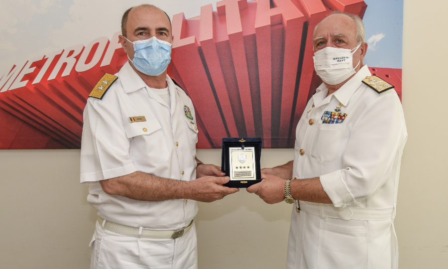 Meeting of the Chief of the Hellenic Navy General Staff with the Chief ...