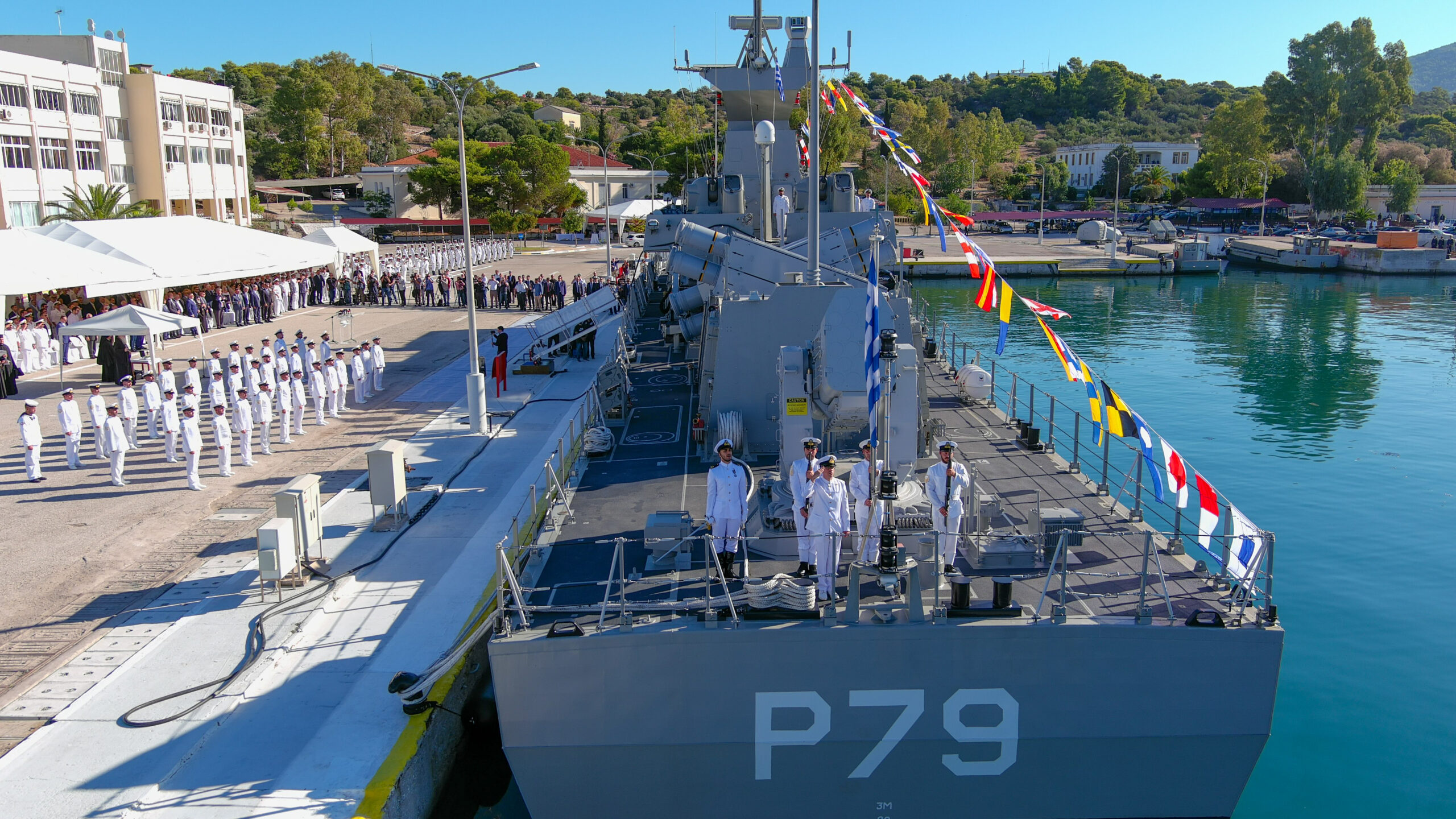 Τελετή Ονοματοδοσίας και Ένταξης στο Πολεμικό Ναυτικό του ΤΠΚ ...