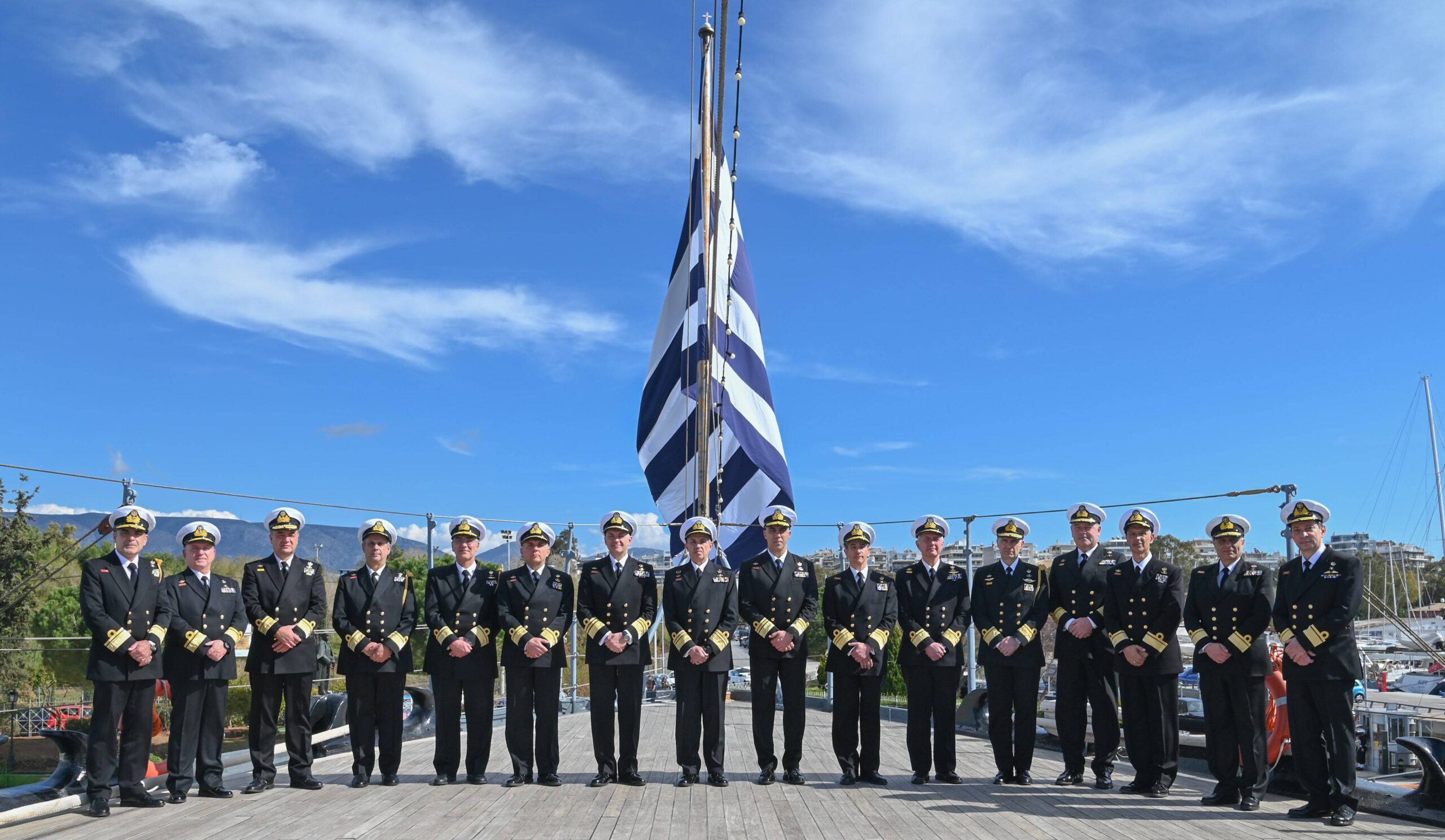 Συνεδρίαση Νεοσυσταθέντος ΑΝΣ στο ΘΚ ''Γ. ΑΒΕΡΩΦ'' - Πολεμικό Ναυτικό ...
