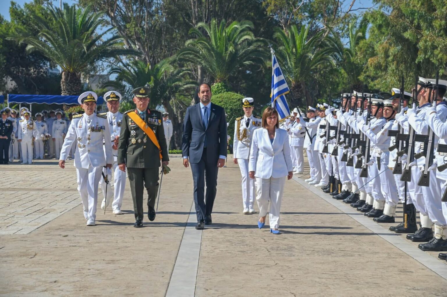 Τελετή Ορκωμοσίας Νέων Σημαιοφόρων ΠΝ και Λ.Σ.-ΕΛ.ΑΚΤ. Τάξεως 2023 ...