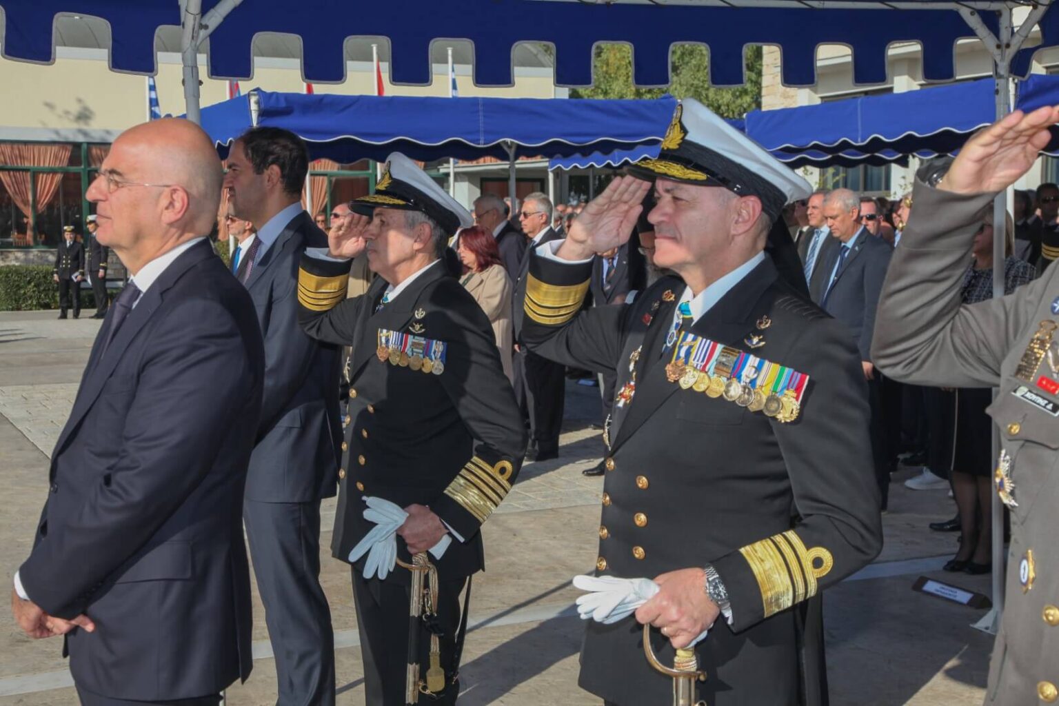 Handover Ceremony of the Chief of Hellenic Navy General Staff ...