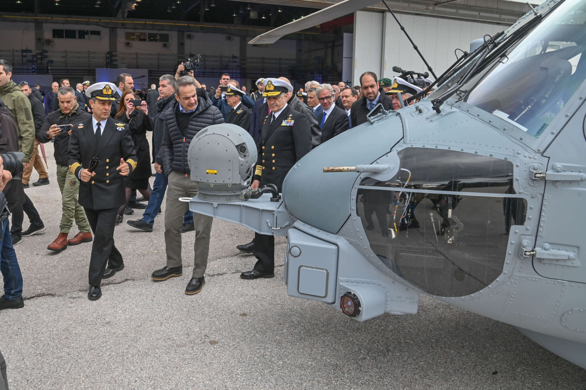 Reception and Integration Ceremony of the new MH-60 ROMEO helicopters ...
