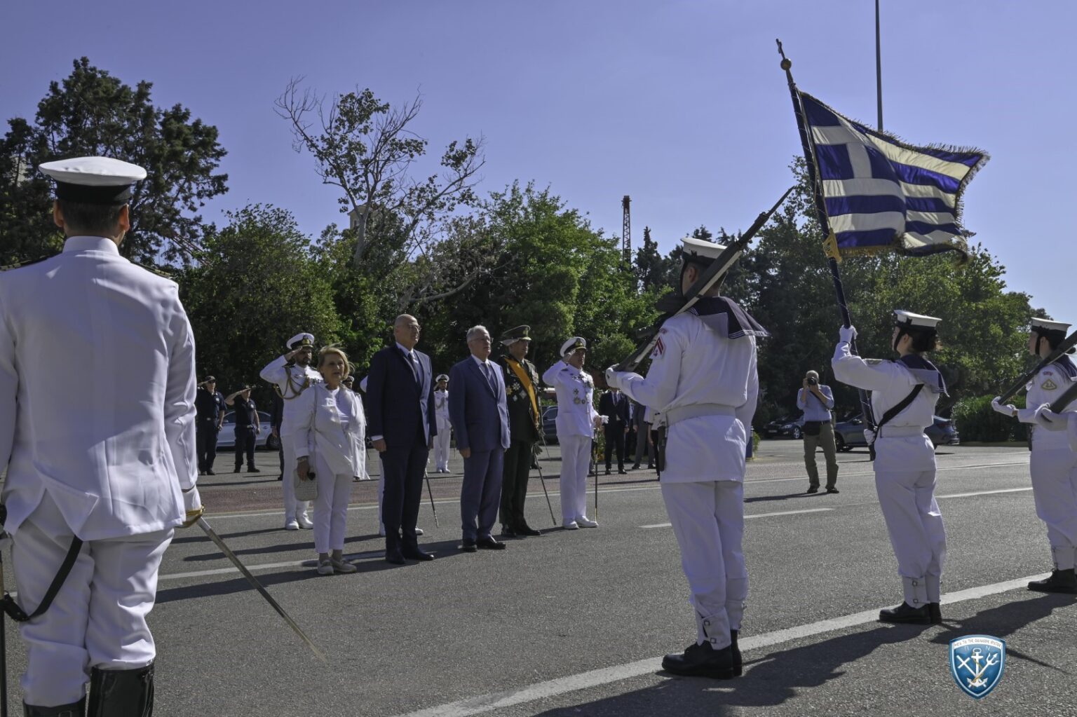 Επιθεώρηση του Στόλου εν πλω από την Α.Ε. τον Πρόεδρο της Δημοκρατίας ...