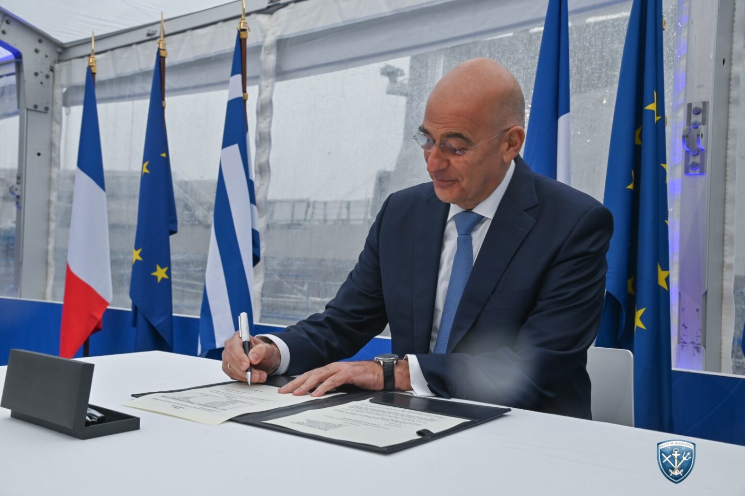 Τελετή ονοματοδοσίας, ύψωσης της ελληνικής σημαίας και ένταξης της ...