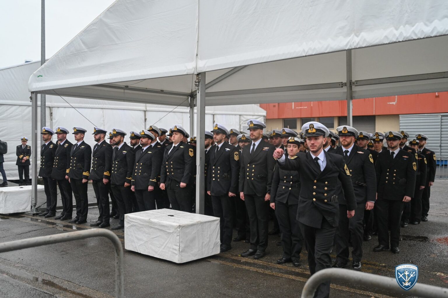 Name-giving – Greek flag-raising and Commissioning ceremony of the ...